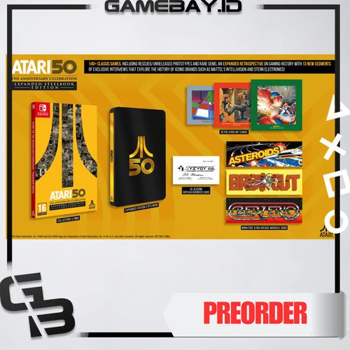 Promo Nintendo Switch Atari 50 : The Anniversary Celebration Expanded ...