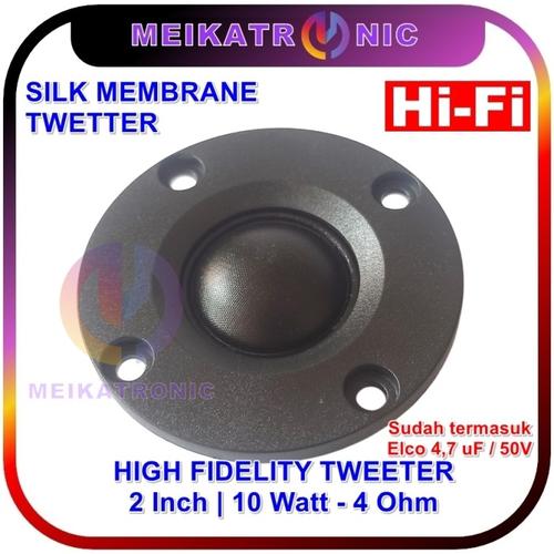 Promo Mini Speaker Tweeter Silk Membran 10W 4 Ohm | 2 Inch - 52mm ...