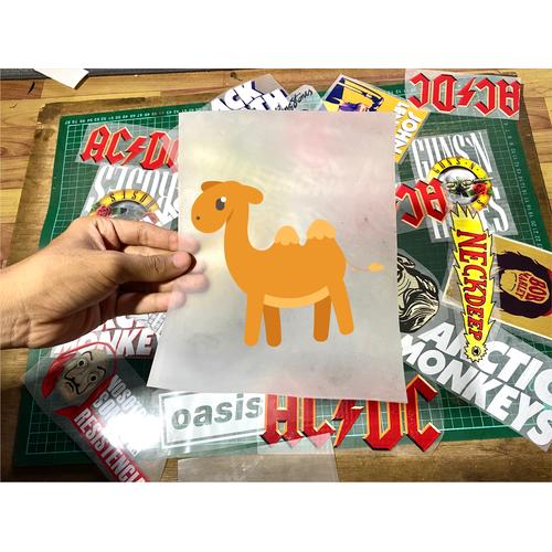 Promo SABLON SETRIKA DTF 10cm ANIMAL satuan / Print DTF iron patch ...