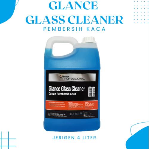 Jual Glance Glass Cleaner Johnson 4 L | Pembersih Kaca | Glass Cleaner ...