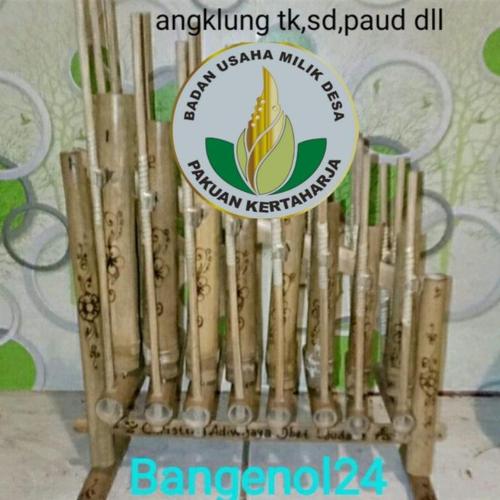 Jual Angklung bambu 1 oktap mini 8 nada untuk anak sd,tk,paud (COD ...