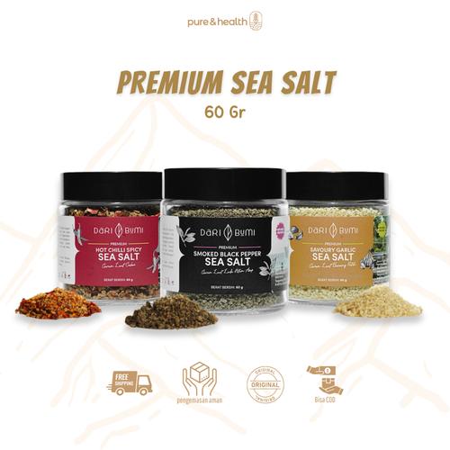 Jual Garam Laut Bali 60 Gr Dari Bumi Sea Salt Premium - Black Pepper ...