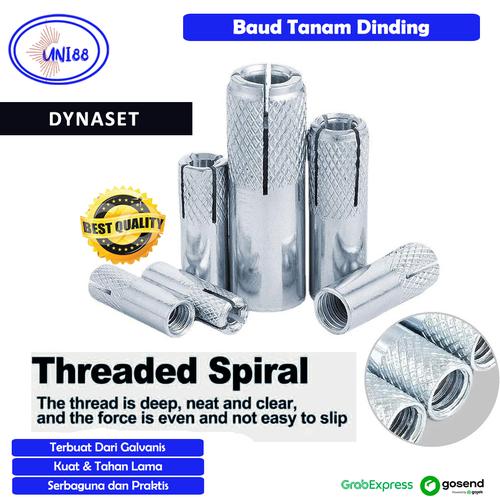 Jual Baut Taman Tembok Dinding Dynaset Dinaset Selongsong Mur Benton ...