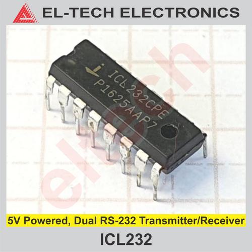 Jual ICL232 ICL 232 HIN232 HIN 5V Powered, Dual RS-232 Transmitter/Receiver - Kota Surabaya ...