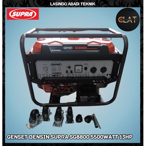 Jual Supra Genset Bensin 5500 5000 W Watt SG 8800 SG8800 Generator ...