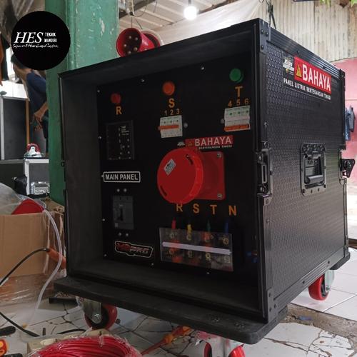 Jual PANEL LISTRIK KVA 50 ( R,S,T,N ) custom (warna) panel listrik ...
