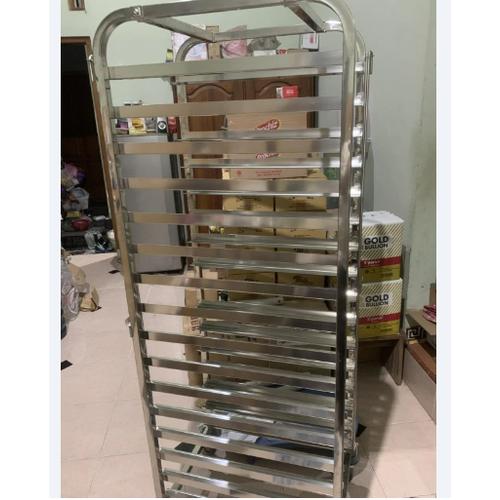 Jual Bakery Trolley SHM-16T / Troli Roti 16 Loyang SHM 16T Original SHM ...