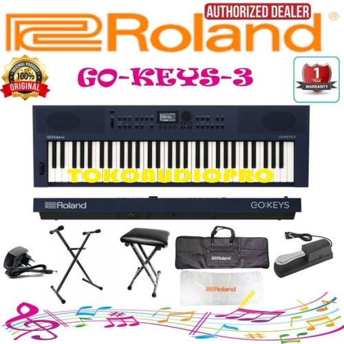 Jual Roland GO:KEYS 3 Keyboard Portable Roland Gokeys-3 61-keys ...