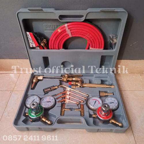 Jual Welding Cutting Las Set Oxigen Acetylene / Alat Las Welding Set ...