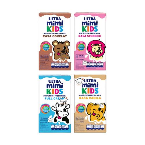 Jual Ultra Milk Mimi Kids Minuman Susu UHT untuk Anak Berbagai Varian ...