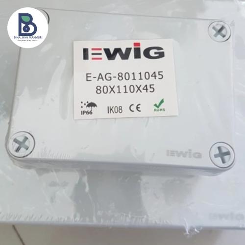 Jual Junction Box AG 80x110x45 / Box Panel Plastik ABS Ewig (IP66 ...