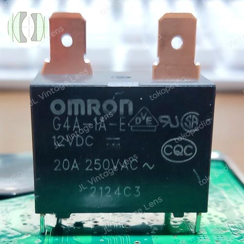 Promo Relay Omron G4A-1A-E-12V 20A250VAC 4Pin Power Relay - Jakarta ...