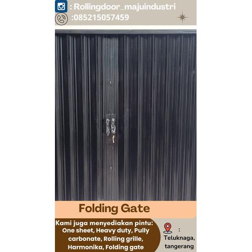 Jual Pintu folding gate ruko/toko bahan baja ketebalan 0,5mm - Jakarta ...