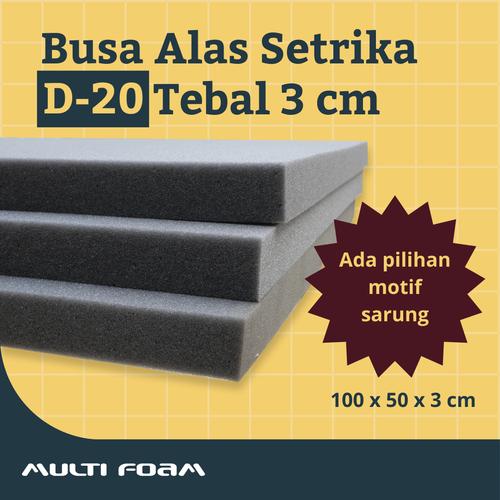 Jual BUSA ALAS GOSOK SETRIKA 3 CM HITAM BUSA LEMBARAN AWET TAHAN PANAS ...