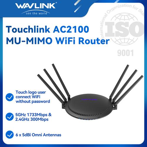 Jual Router WiFi WAVLINK AC2100, MU-MIMO Dual-Band Gigabit Gigabit ...