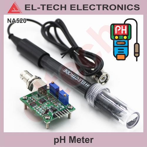 Jual PH Meter Sensor Alat Ukur Asam Basa Air Cairan Board Probe Module ...
