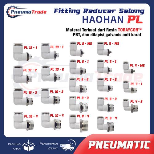 Promo Fitting pneumatic ELBOW DRAT KE SELANG / FITTING PL / MPL ...