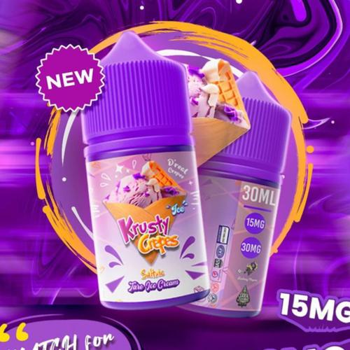 Jual Krusty Crepes V6 Taro Ice Cream Salt Nic 30ML by Java Juice ...
