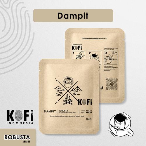 Promo Drip Bag KOFI Robusta - Dampit Malang 10gram, kopi instan tanpa ...