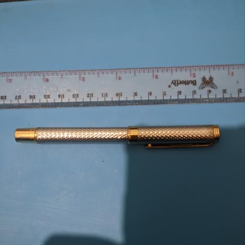 Jual Pen / Pulpen Fountain Lacoste Authentic Chrome Gold - Kota Depok ...