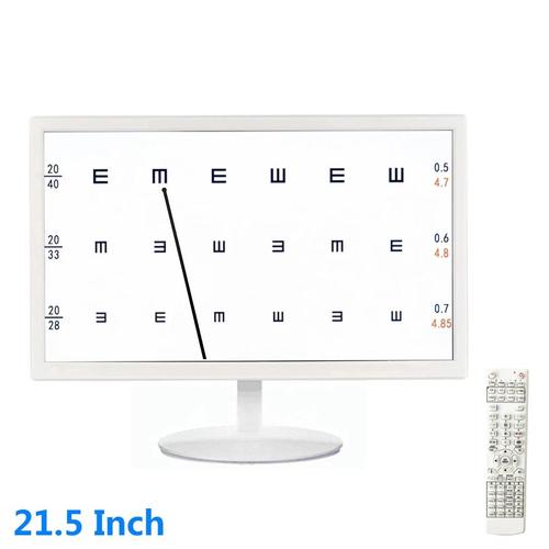 Jual CL-21 Optotype White Vision Chart Panel LED Screen Visual Acuity ...