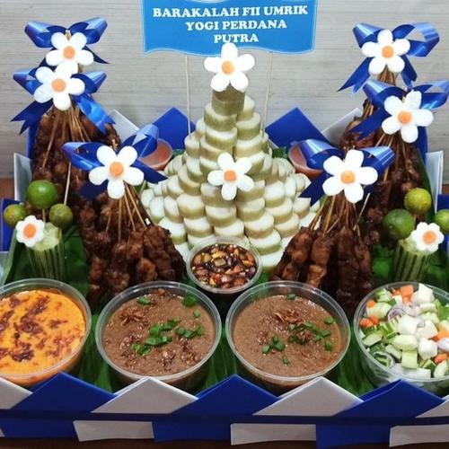 Jual tumpeng sate ayam premium - Jakarta Timur - goldstorage | Tokopedia