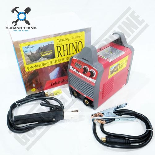 Jual Mesin Las MMA RHINO DC 250A 1 Phase / Mesin Inverter Trafo Travo ...