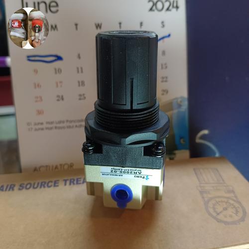 Jual air regulator AR2000-02 penyetel angin regulator angin ar2000 1/4 ...