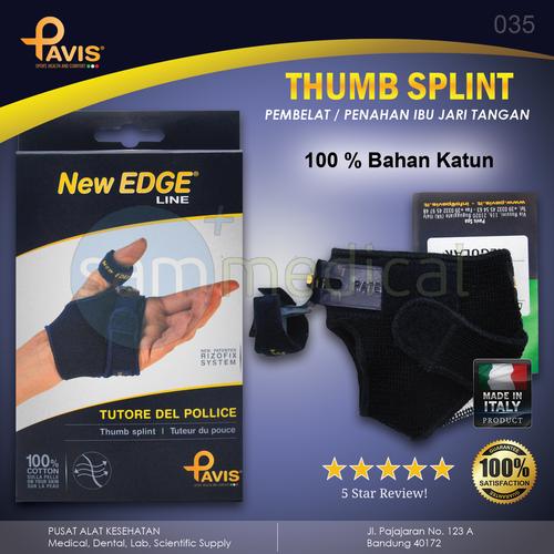 Promo PAVIS Thumb Splint type 035 / Finger Wrist Support / Pelindung ...