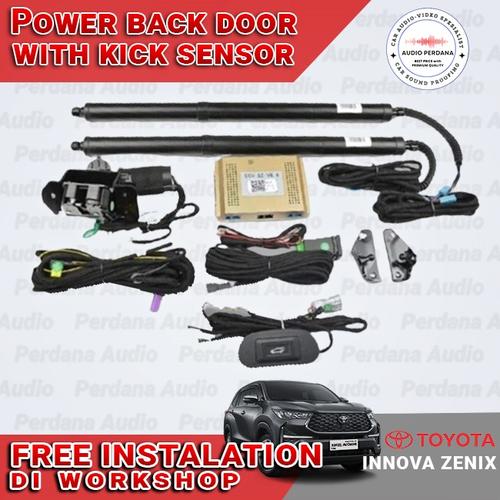 Jual Power Back Door Innova Zenix Kick sensor Electric Tail Gate ...