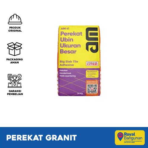 Jual PEREKAT GRANIT 25KG AM41 MULTIPURPOSE & BIG TILE ADHESIVE PEREKAT ...