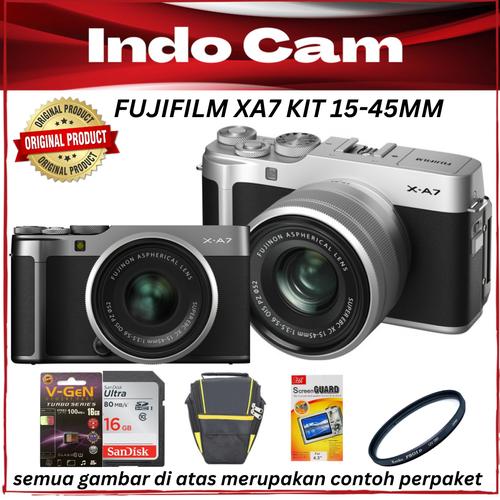 Jual CAMERA FUJIFILM XA-7 KIT 15-45MM / FUJIFILM XA7 15-45MM - PAKET ...