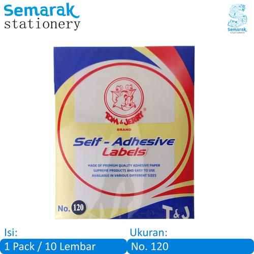 Jual Tom & Jerry Self-Adhesive Labels Sticker Label No. 120 [1 Pack ...