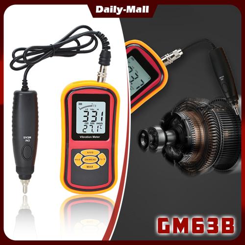 Jual Vibration Meter GM63B Smart Sensor Vibrometer Alat Ukur Vibration ...