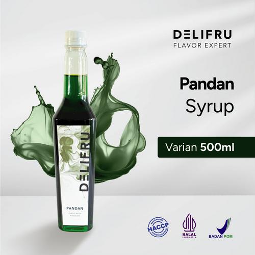 Promo Pandan Syrup Delifru 500 ml - Sirup Daun Pandan Premium - Jakarta ...
