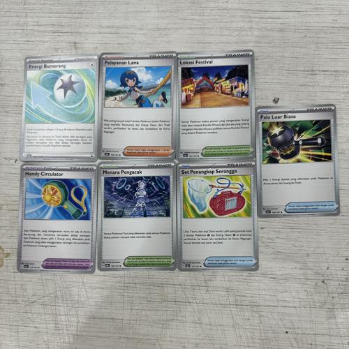 Jual 1 set trainer isi 7 pcs sv6s kartu pokemon tcg indonesia topeng transfigurasi - Kab. Sleman ...
