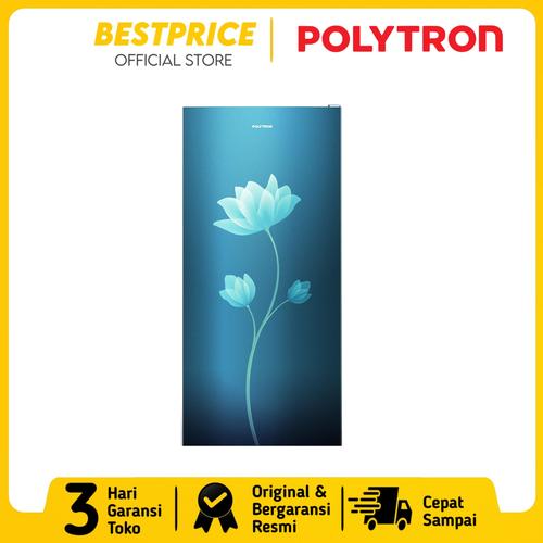 Promo KULKAS 1 PINTU POLYTRON PRB-189 PRB 189 BIG FREEZER LOW WATT 180 ...