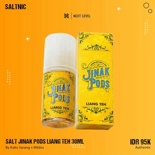 Promo Jinak Pods Liang Teh Salt Nic 30ML by Koko Sarang x Mildos - NLS - Kota Bekasi - NXL ...