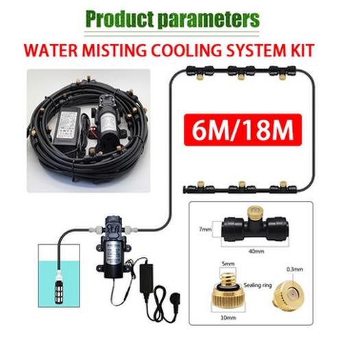 Jual 18M Paket Misting System Rainforest Sprayer Otomatis Misting ...