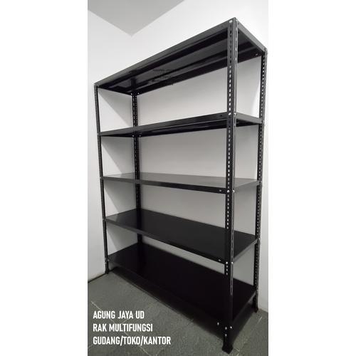 Jual RAK BESI 150x50x200 Serbaguna Gudang Etalase Toko Lemari/Kabinet ...