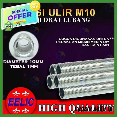Jual BESI ULIR BESI DRAT ULIR LUBANG DENGAN DIAMETER 10MM TEBAL 1MM DAN ...