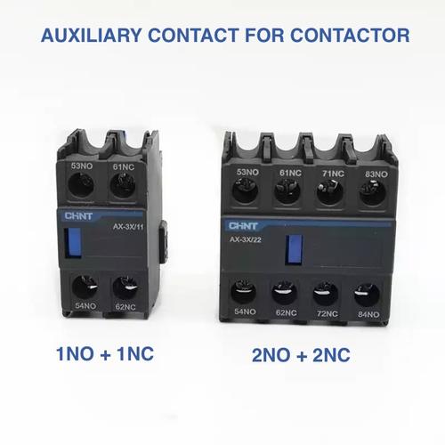 Jual CHiNT Auxiliary Contact AX-3X/11 Kontak Bantu Kontaktor Schneider ...