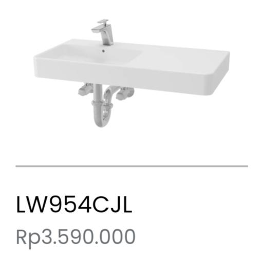 Jual WASTAFEL MERK TOTO TIPE LW954CJL WHITE - Kab. Bandung - hkj ...