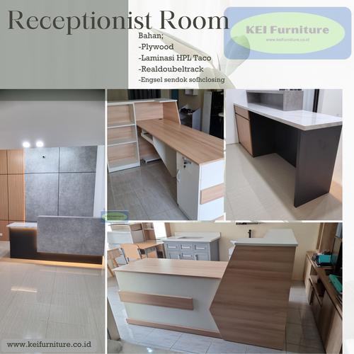 Jual MEJA RESEPSIONIS MEJA COUNTER - Kab. Bogor - KEIFURNITURE | Tokopedia