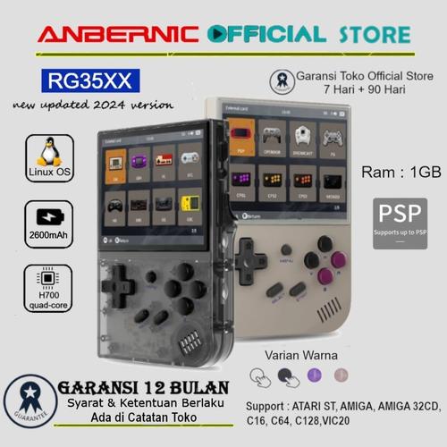 Promo ANBERNIC RG35XX New Version 2024 Handheld Portable Retro Video ...