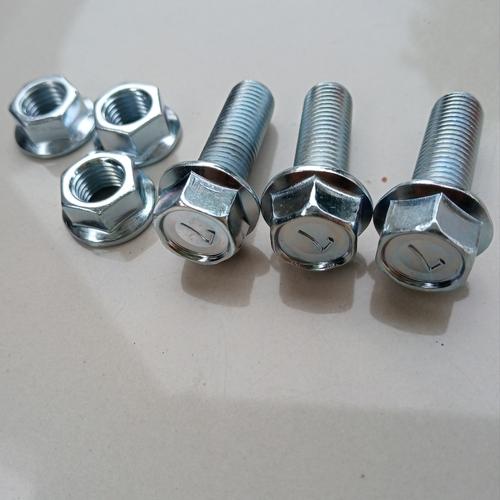 Jual baut Flange set mur M10X30 pitch 1.25 kunci 14 - Kab. Tangerang ...