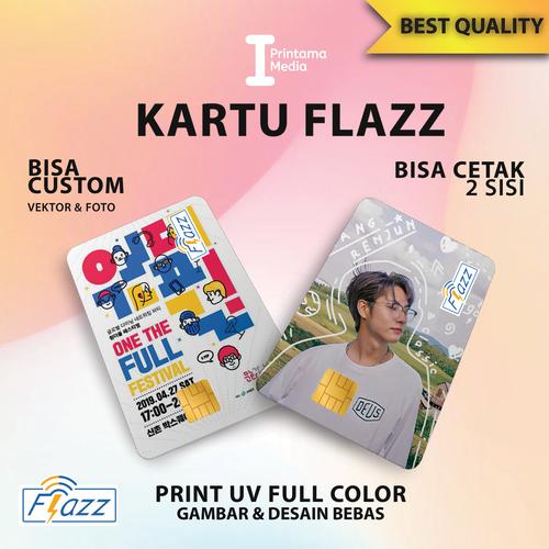 Jual Custom Kartu FLAZZ BCA 1 Sisi / 2 Sisi Cetak Foto / Gambar Bebas ...
