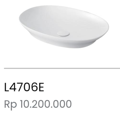Jual WASTAFEL MERK TOTO TIPE L4706E WHITE - Kab. Bandung - hkj bangunan ...