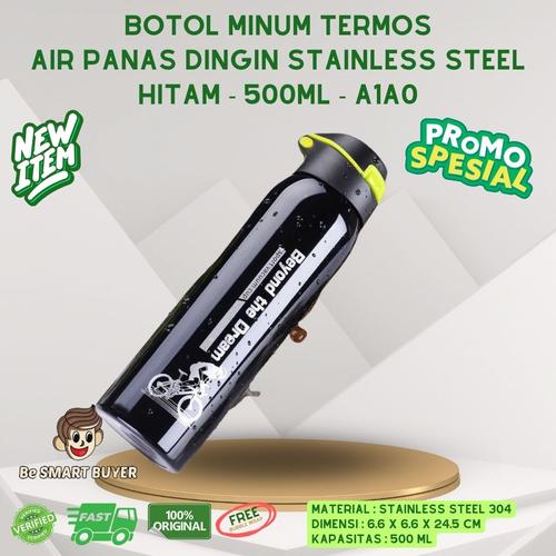 Jual Botol Minum Termos Air Panas Dingin Stainless Steel Simpel 500ml ...