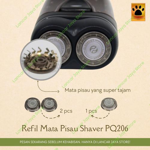 Jual Refil Mata Pisau Shaver Philips PQ206 / Philips PQ206 Refill Pisau ...